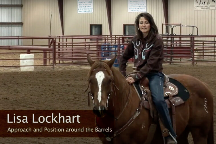 Approach Position around the barrels - Barrel Horse News