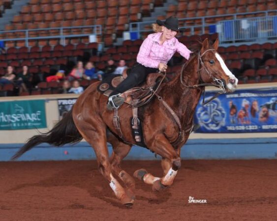 Vauna Walker Claims Barrel Futurities of America World Futurity ...