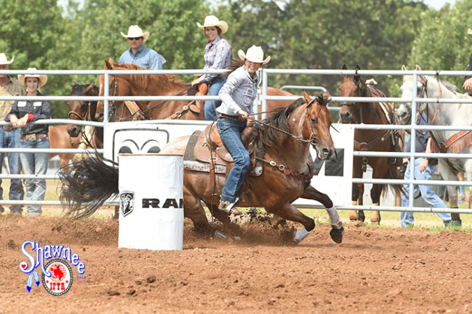 Ali Armstrong Tops First Round at IFYR - Barrel Horse News