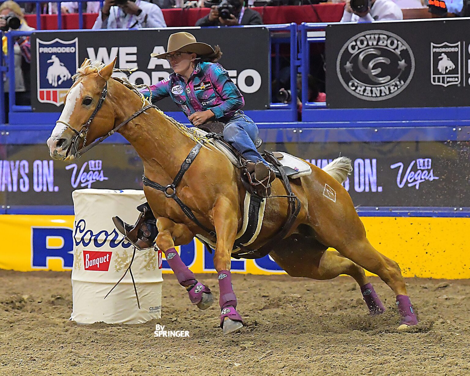 Lo to High—Ivy Saebens and JLo Win Round Six of Wrangler NFR - Barrel ...