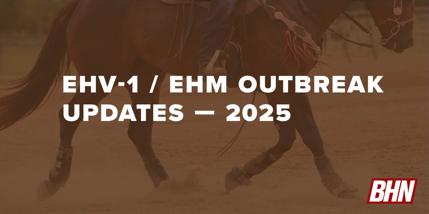 EHV-1 Outbreak Updates and Timeline - Barrel Horse News