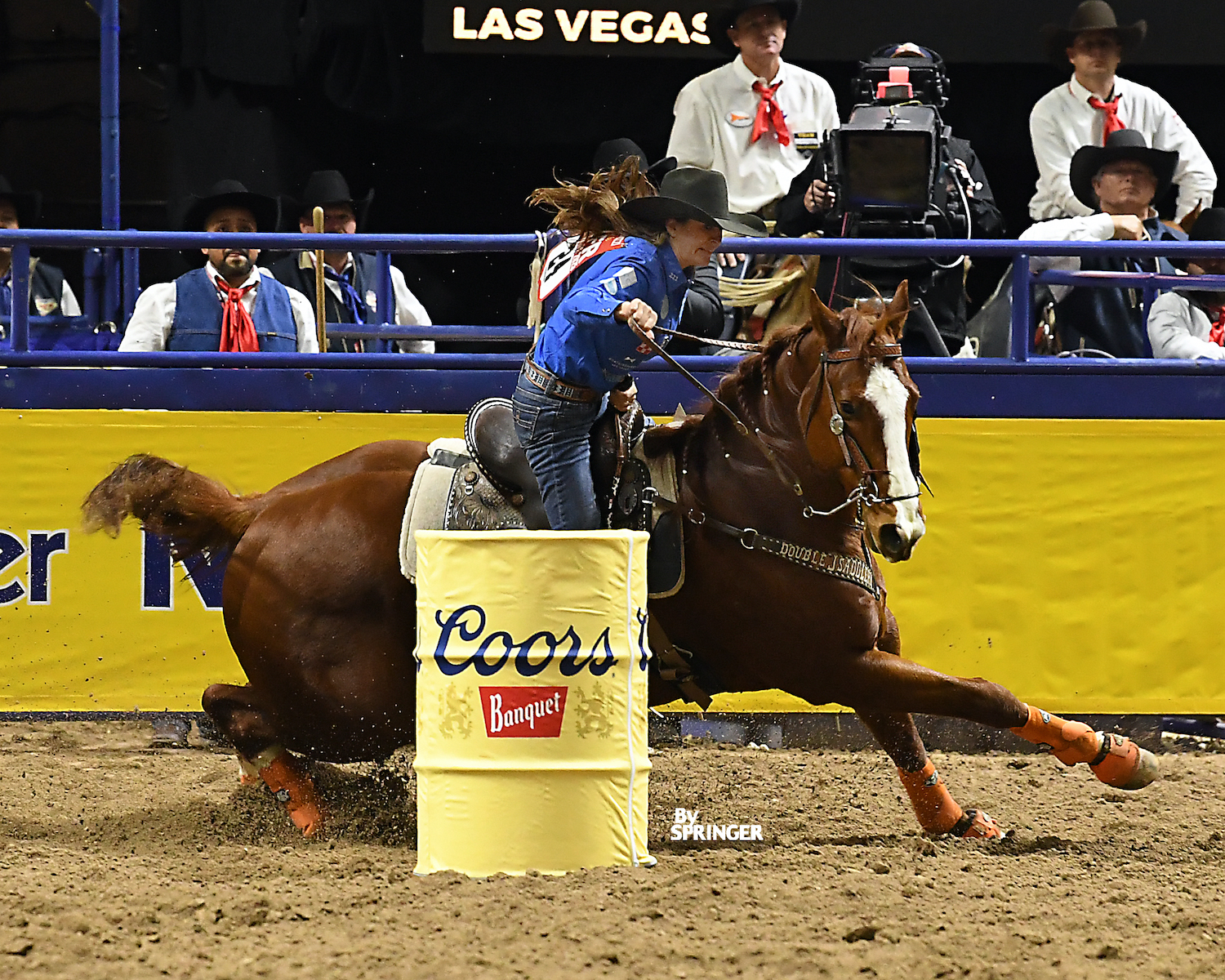 All Eyes On Him: Tricia Aldridge Wins Round Four of the Wrangler NFR ...