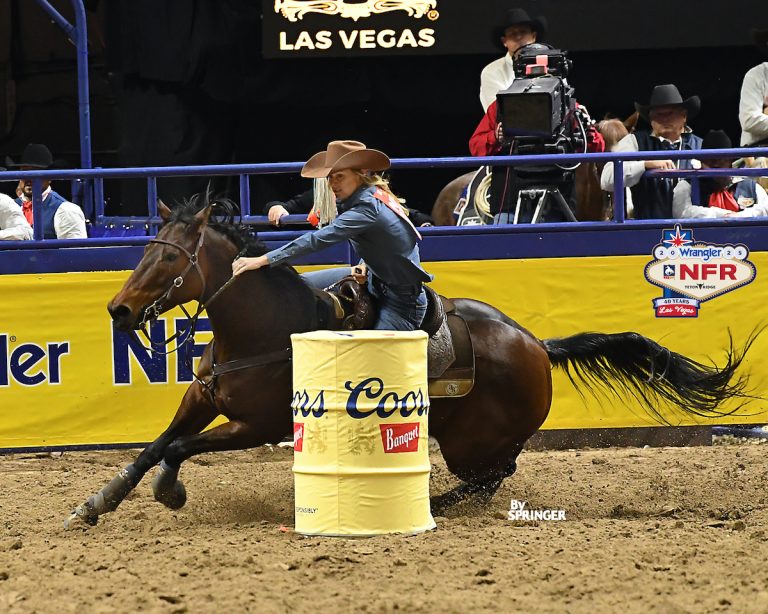 All For Adios: Tricia Aldridge and Adios Pantalones Win Round Eight of ...